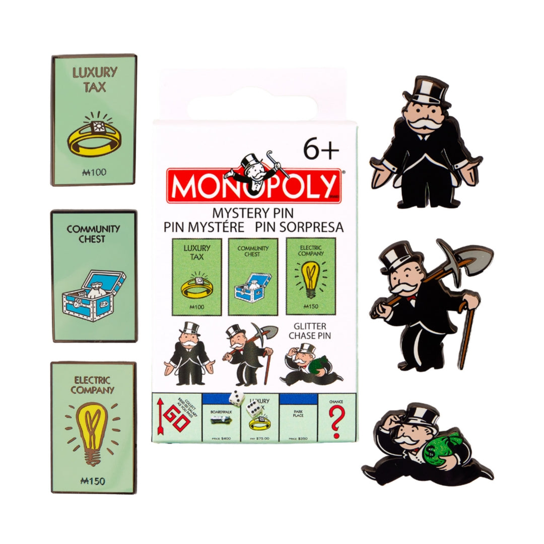 Monopoly loungefly pin blind pack